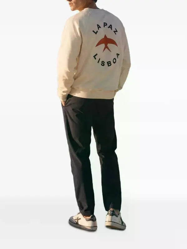 LA PAZ Graphic Print Crewneck Sweatshirt