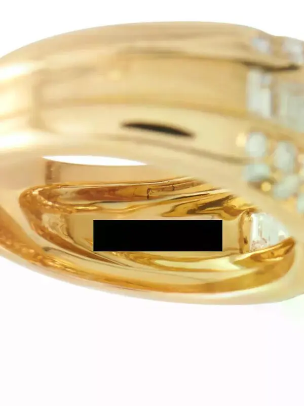 Cartier Pearl And Diamond Ring In 18k Yellow