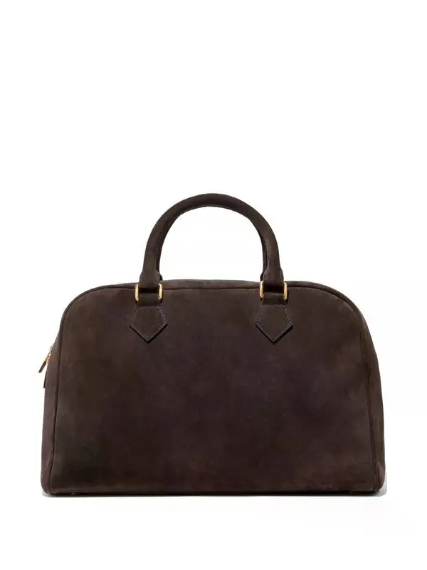 NILI LOTAN Jaclyn Suede Shoulder Bag - Brown