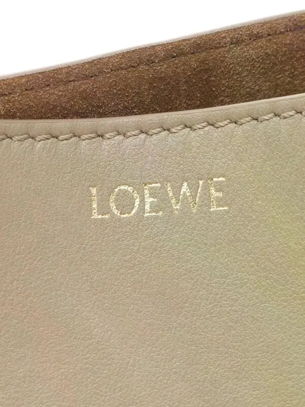 Loewe 2010-2026 Mini Puzzle Fold Tote Bag - Neutrals