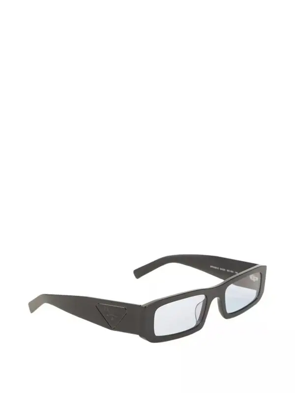 Prada Rectangle Frame Glasses - Black