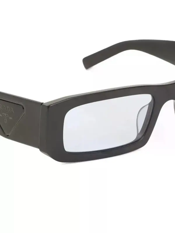 Prada Rectangle Frame Glasses - Black
