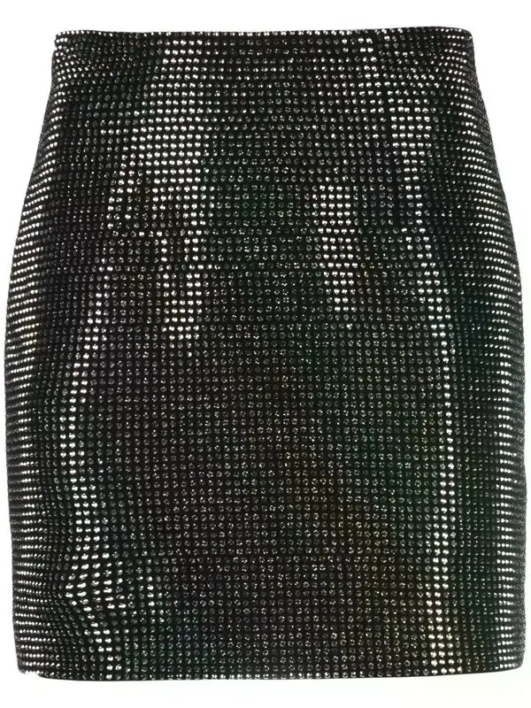 Roland Mouret Sequin Mini Skirt - Black