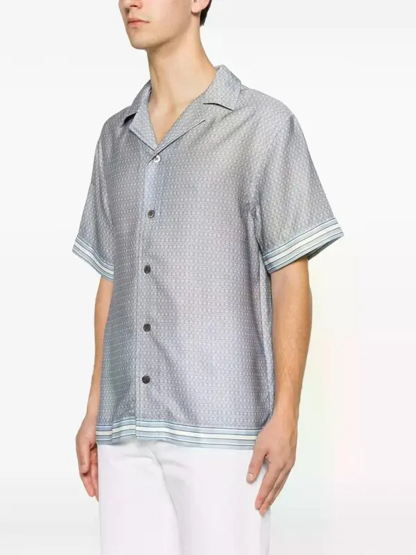 CHE Lucena Printed Shirt - Blue