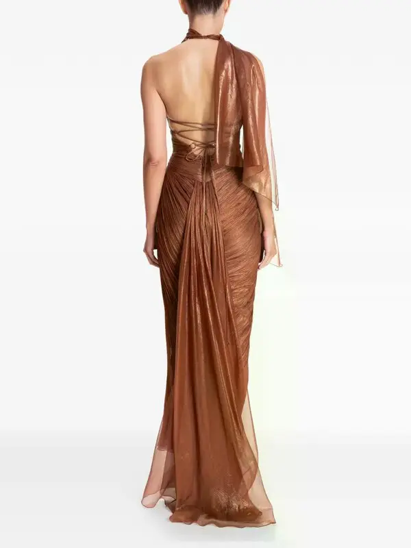 MARIA LUCIA HOHAN Milagros Sleeveless Maxi Dress