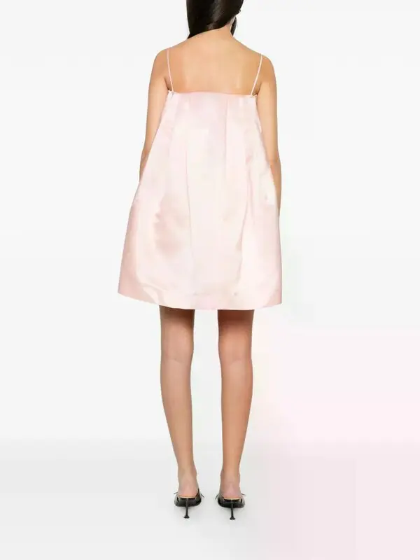 Givenchy Sliced A-line Mini Cape Dress - Pink