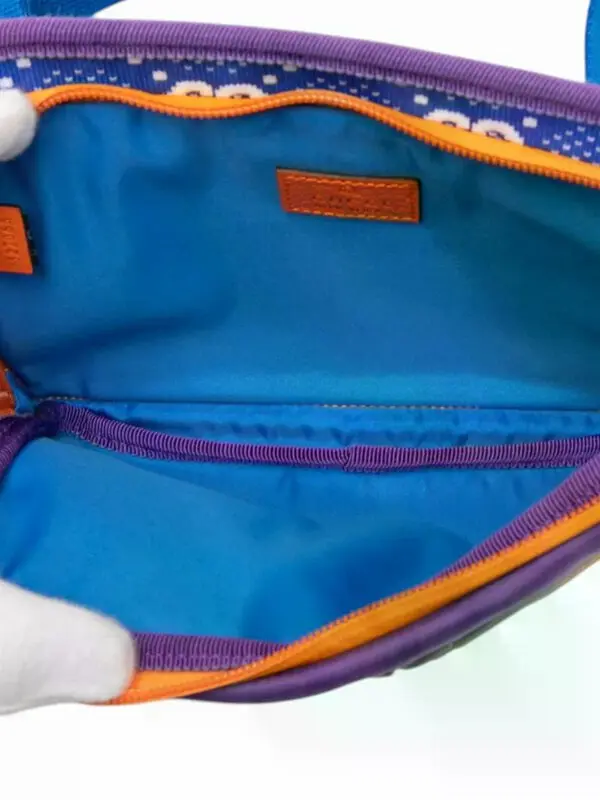 Gucci Gg Nylon And Rubber Belt Bag