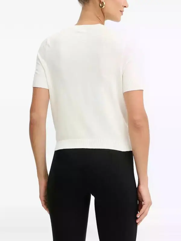 Guess Logo-embellished T-shirt - Neutrals