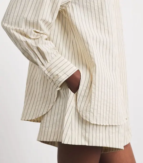 Stylein Striped Cotton-rich Blend Shirt