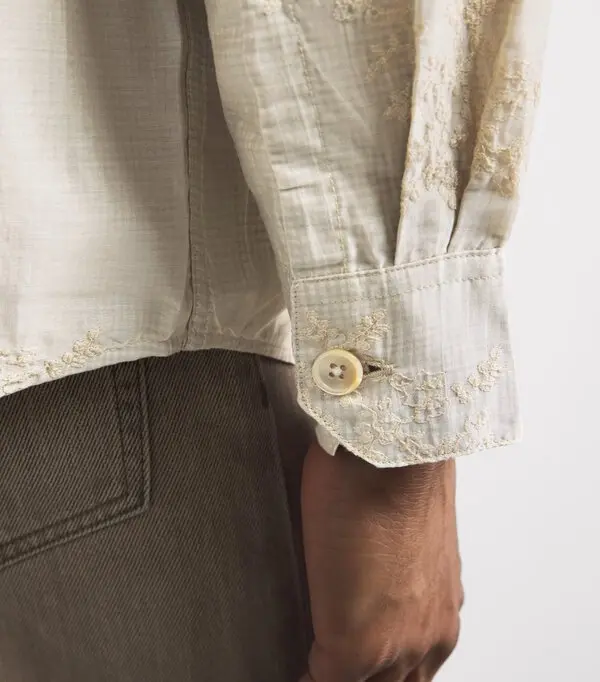 Our Legacy Embroidered Floral Beyond Shirt