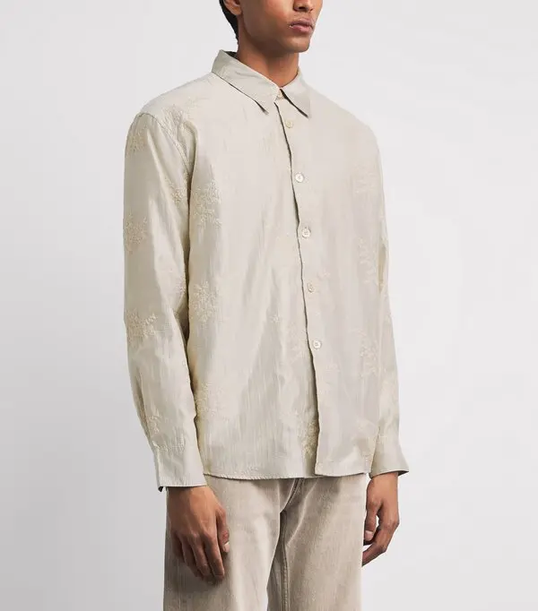 Our Legacy Embroidered Floral Beyond Shirt