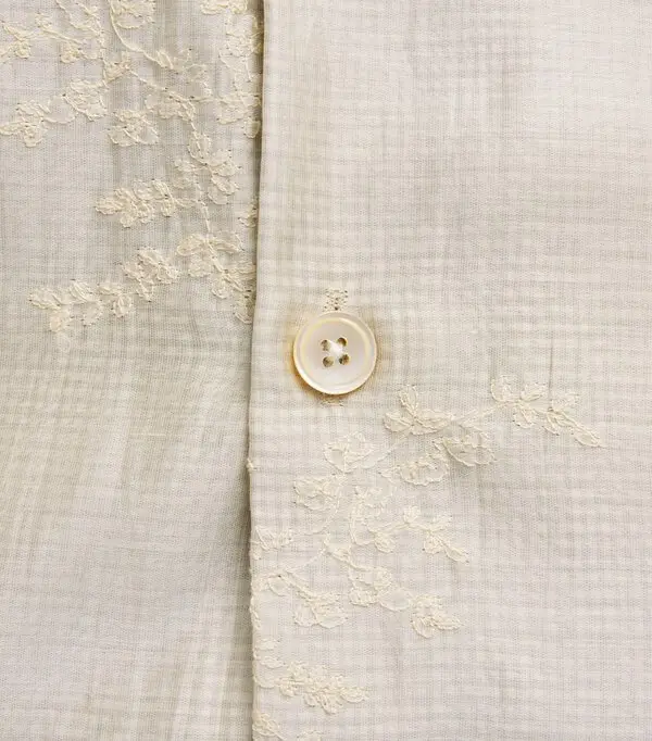 Our Legacy Embroidered Floral Beyond Shirt