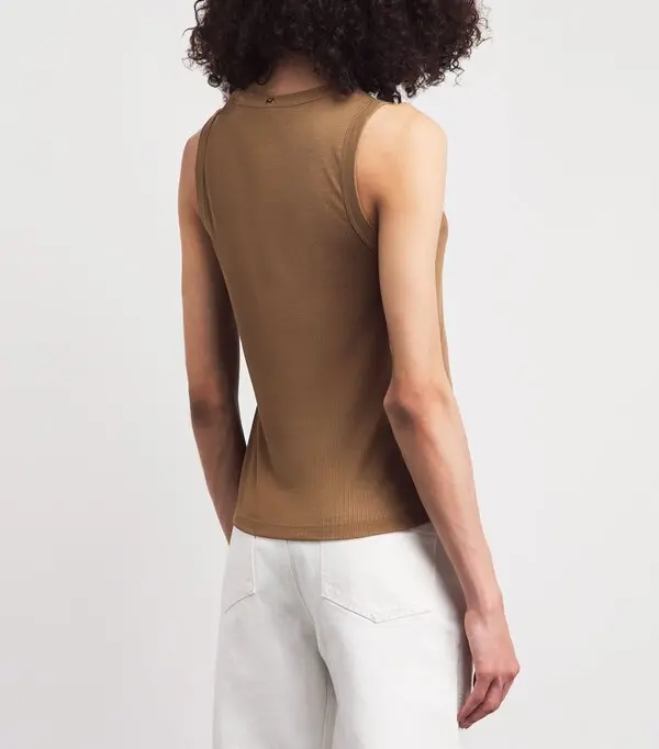 Maje Rib-knit Tank Top