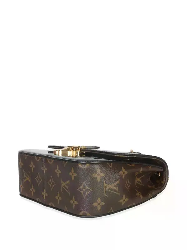 LOUIS VUITTON Monogram Cherrywood Bb Handbag - Black