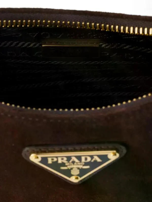 Prada Re-edition 2005 Suede Mini-bag - Brown