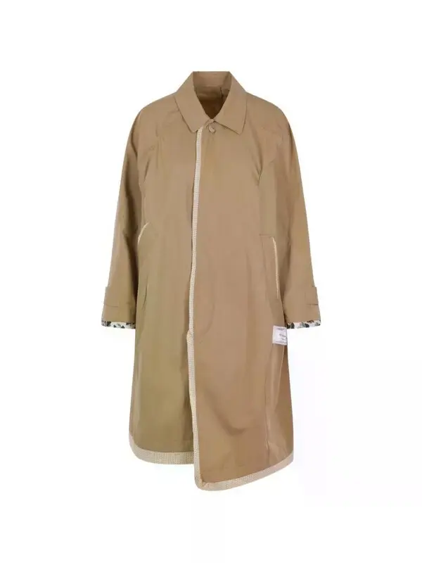 Undercover Asymmetric Hem Trench Coat