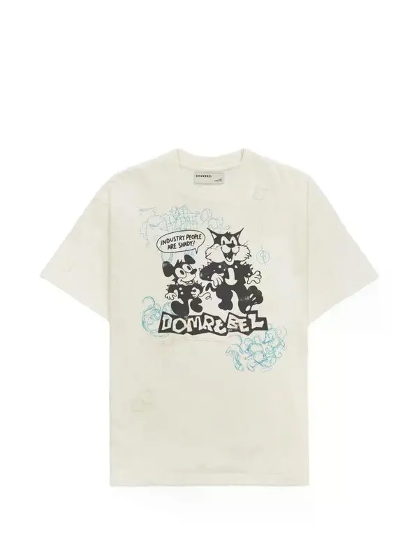 DOMREBEL Shady Graphic-print T-shirt
