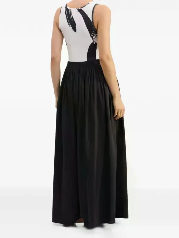 Loulou De Saison Naya Gathered Flared Midi Skirt