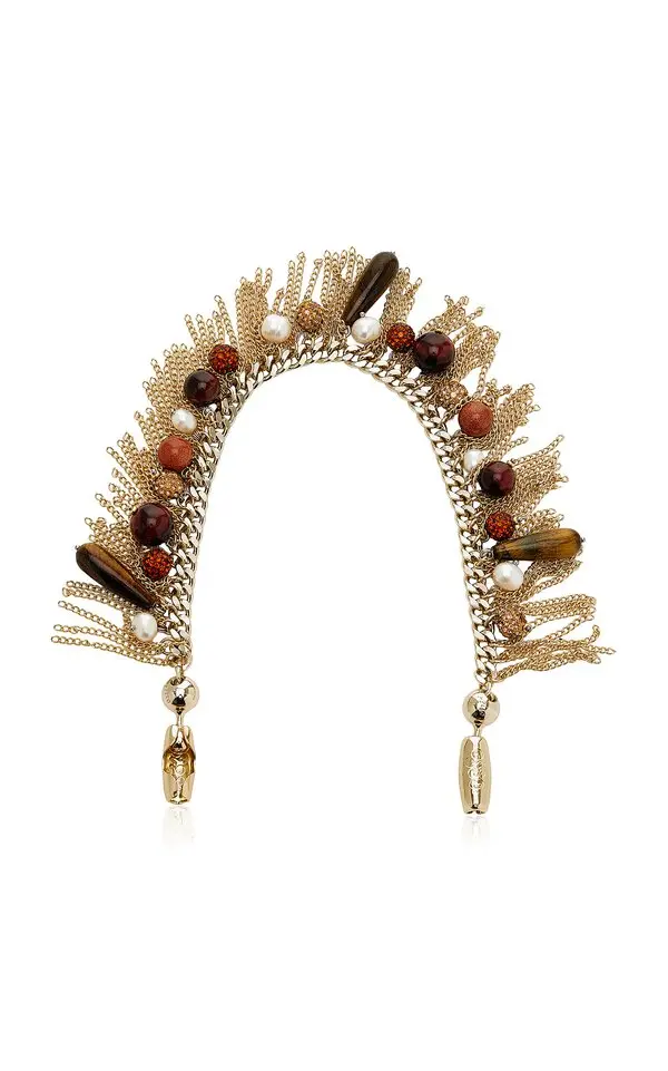 OSSA Exclusive La Isla Phone Strap Wristlet - Gold