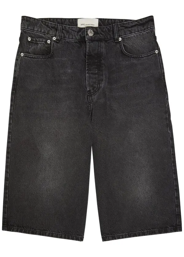 AMI Paris Denim Shorts
