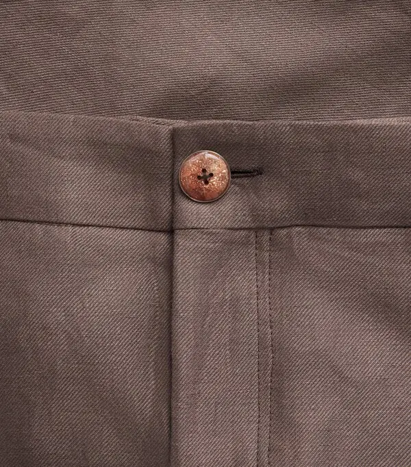 GOD'S TRUE CASHMERE Linen Shorts