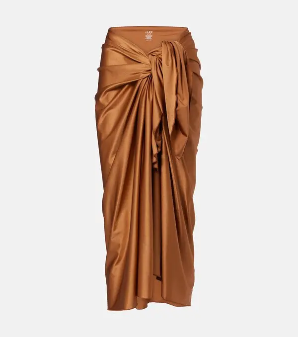 Jade Swim Nyla Beach Cover-up - Brown