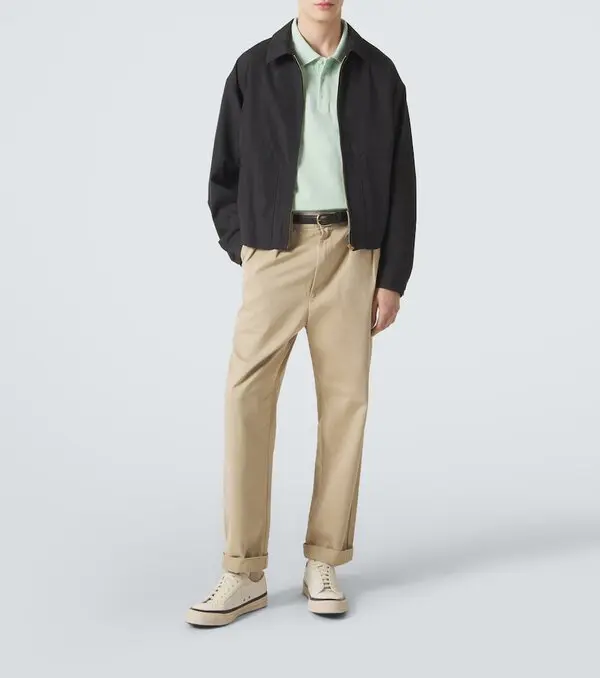Visvim Mondo Weller Cotton Pique Polo Shirt