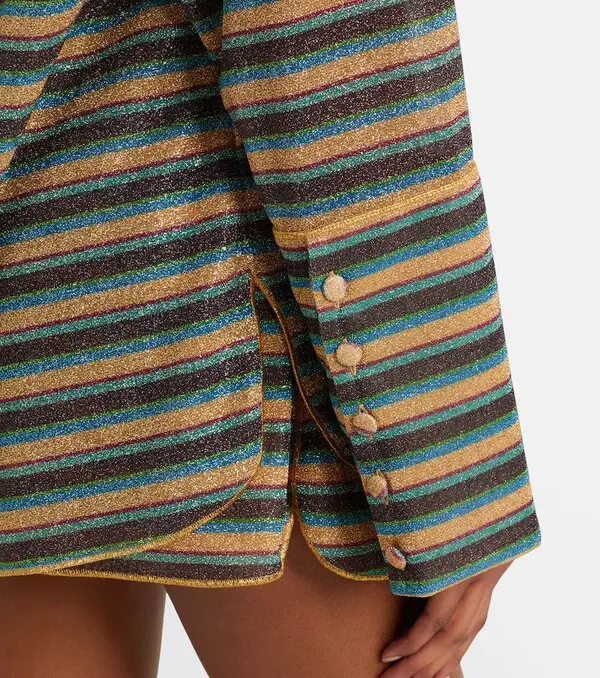 Oseree Lumiere Striped Shirt