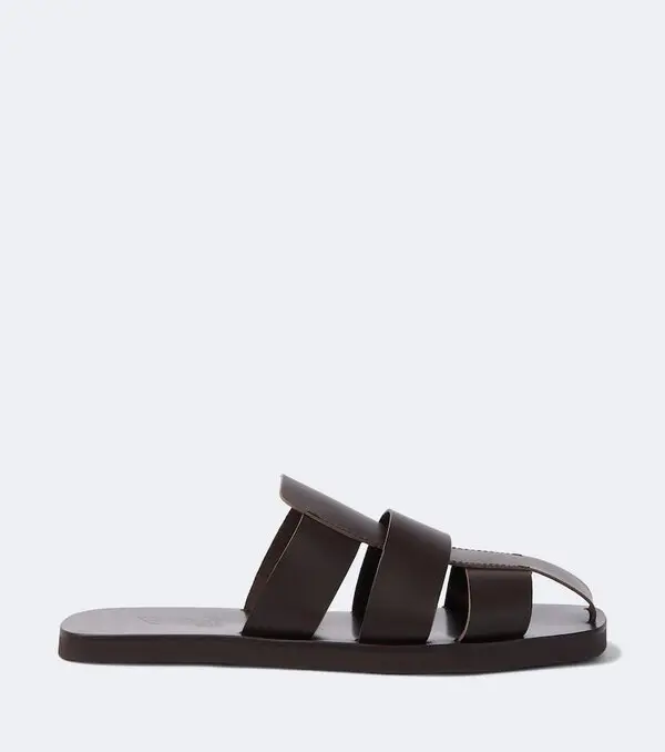 ANCIENT GREEK SANDALS Andreas Leather Fisherman Sandals