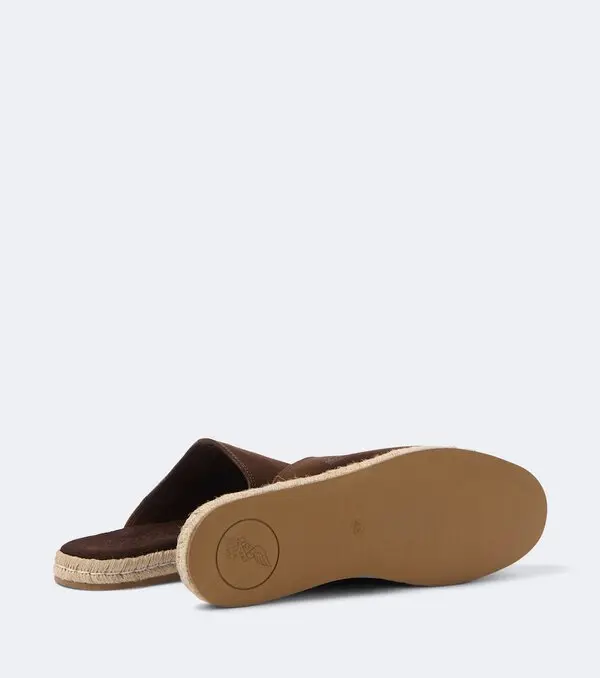 ANCIENT GREEK SANDALS Fimos Leather Espadrille Mules