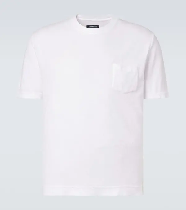 Thom Sweeney Cotton Jersey T-shirt - White