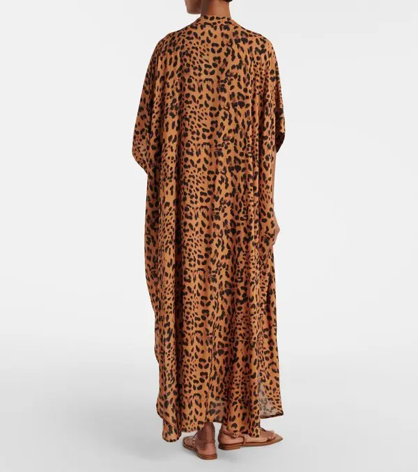 Melissa Odabash Vanessa Leopard-print Kaftan