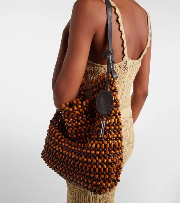 Staud Drift Beaded Tote Bag