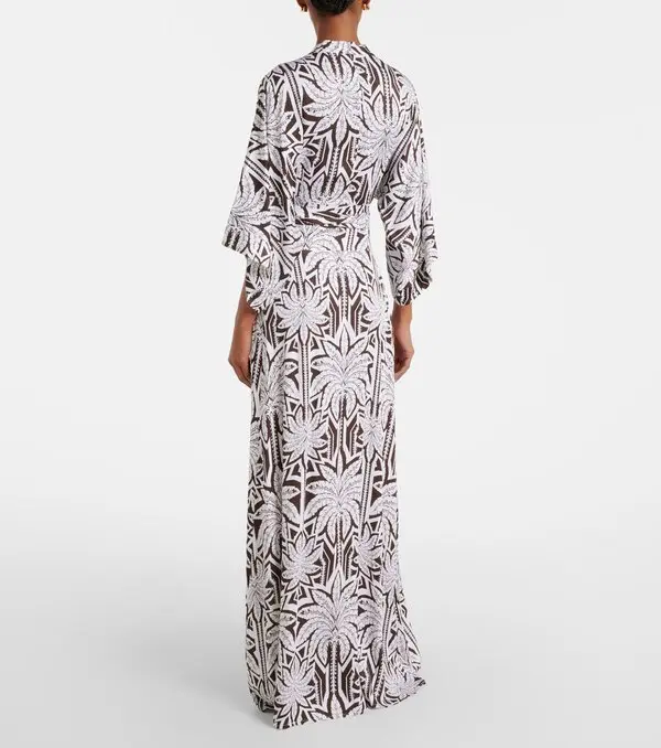 Melissa Odabash Eloise Printed Maxi Dress