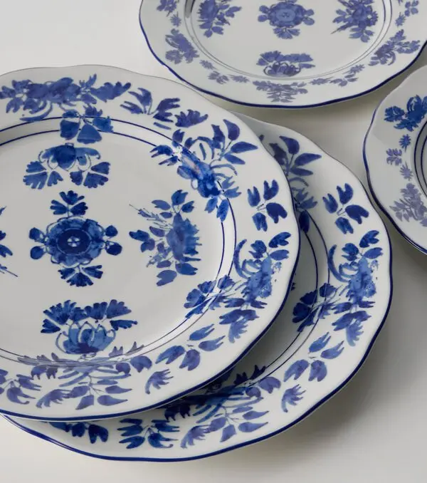 CABANA Gloria Set Of 2 Porcelain Dinner Plates