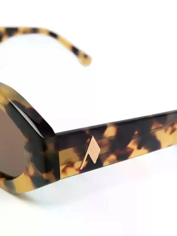 Linda Farrow X The Attico Irene Sunglasses - Brown