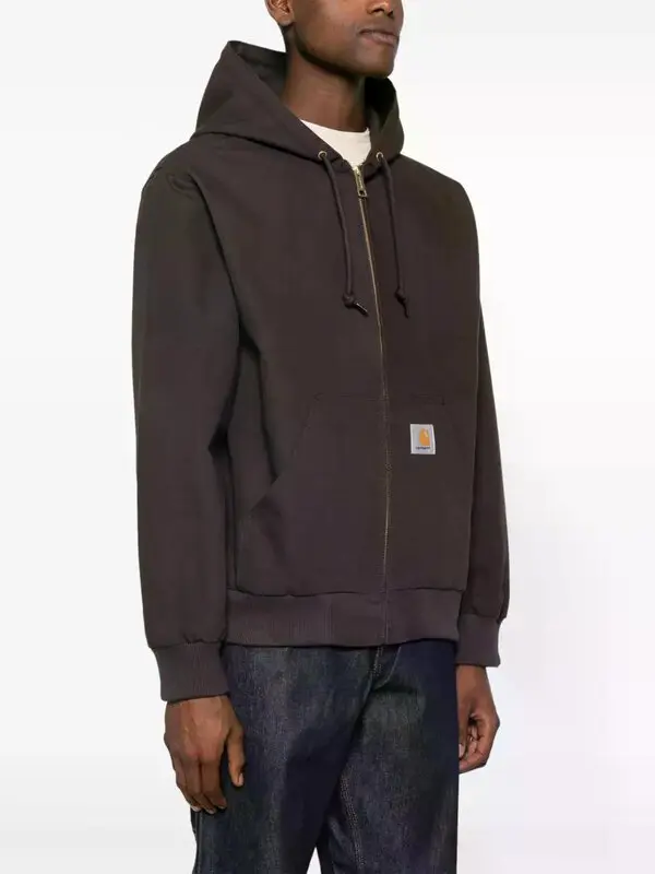 Carhartt Work In Progress Active Hooded Jacket - Brown