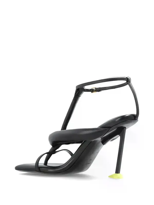Givenchy Leather Padded Ankle-strap Sandals
