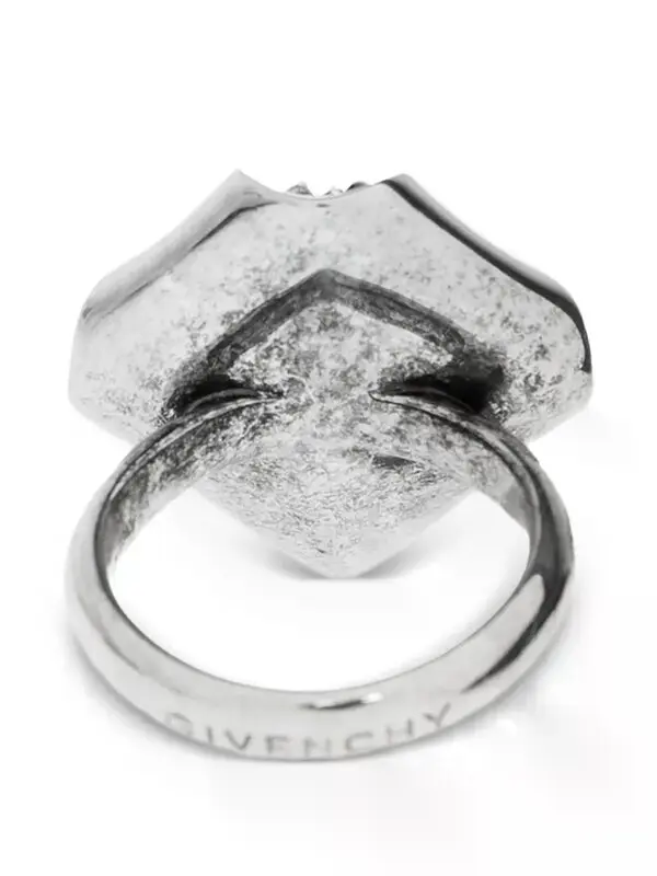 Givenchy Crystal-embellished Geometric Ring
