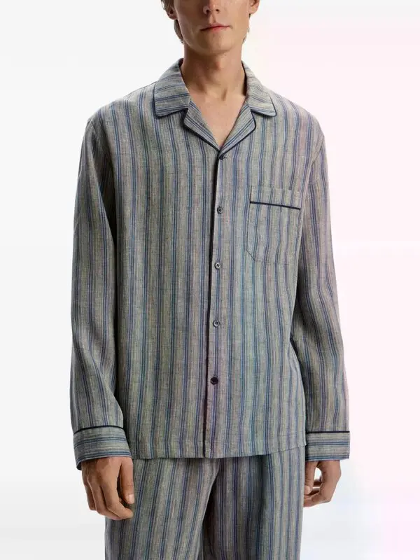 12 STOREEZ Striped Pyjama Set