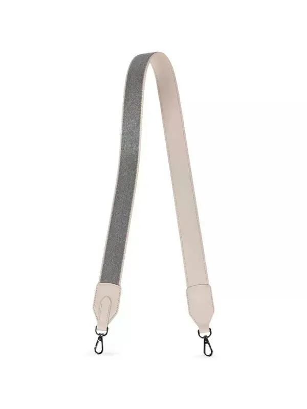 Brunello Cucinelli Leather-trim Shoulder Strap