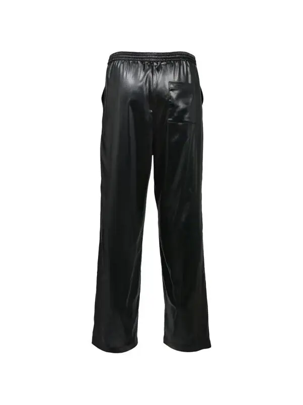 BREATH Script Logo Track Pants - Black