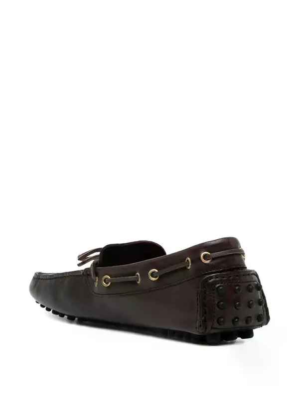 TOM FORD Robin Boat Shoes - Brown