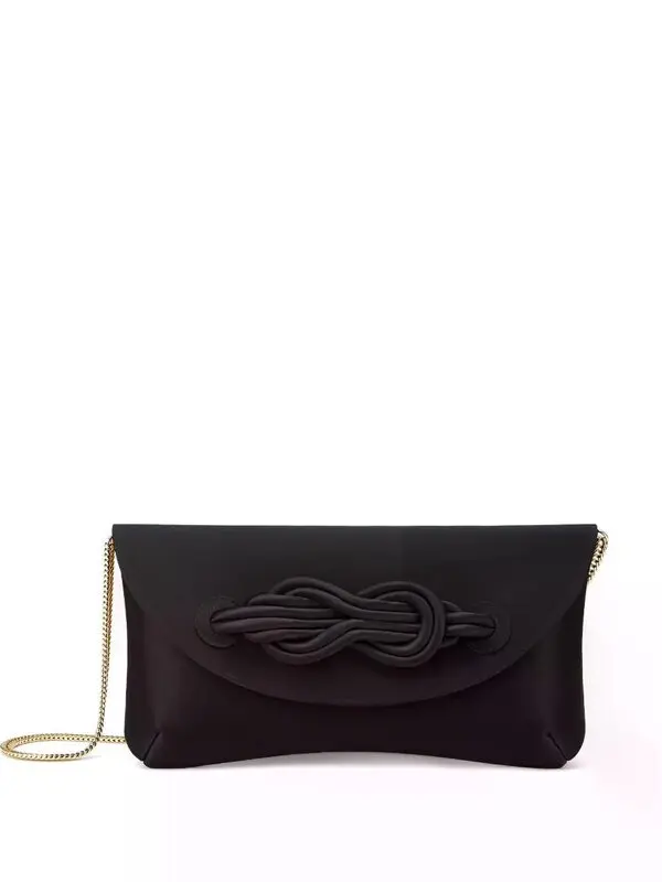 Shanghai Tang Tang Knot Clutch - Black