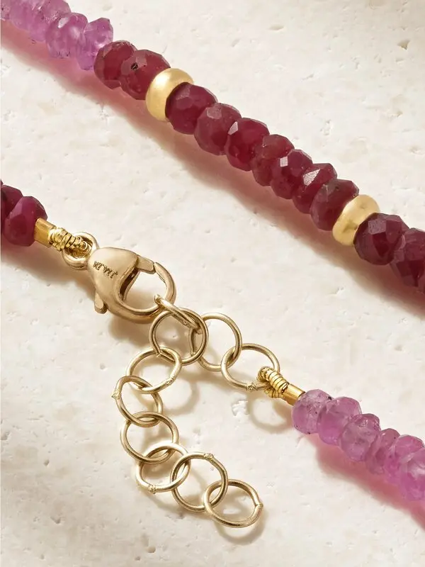 Jia Jia Arizona 14-karat Gold Ruby Bracelet