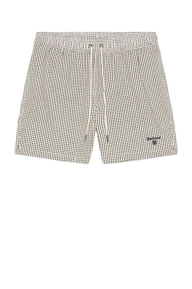 Barbour Gingham Seersucker Swim Short
