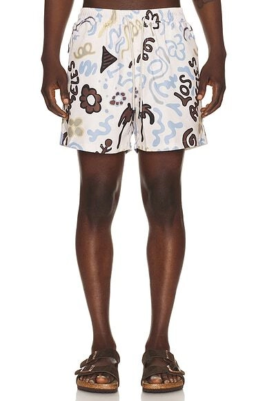 Oas Memento Swim Shorts - Light Multi