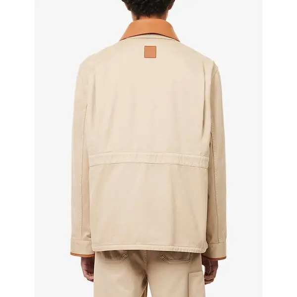 Loewe X Paula's Ibiza Collared Cotton Jacket