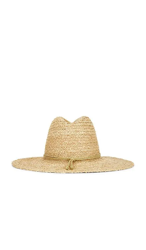 Hat Attack Raffia Fedora Hat