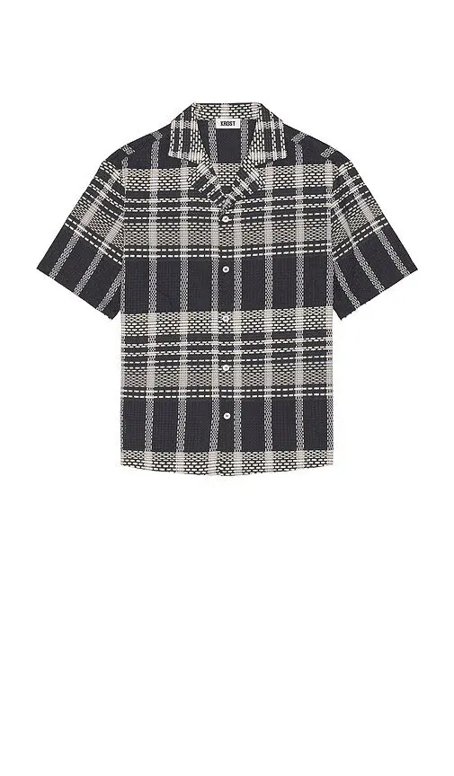 KROST Plaid Dash Bowling Shirt In . Also